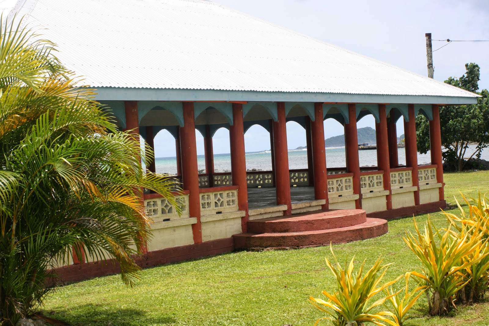 Mission To The Land of The Long White Cloud: Samoan fale