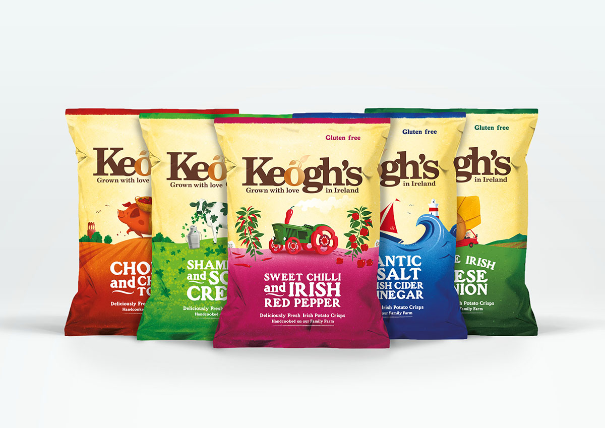 Keogh’s Premium Crisps – Packaging Of The World