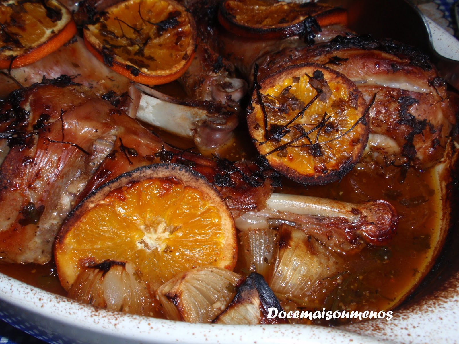 DoceMaisouMenos: PERNAS DE PERU NO FORNO