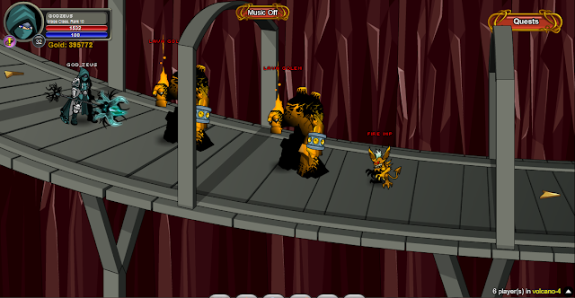 AQW News Brasil: Tutorial: Volcano