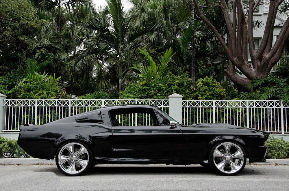 MotArt: 1967 Custom Ford Mustang Fastback