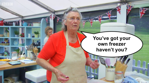 Emily Florence Oakden: Great British Bake Off- Bin Gate