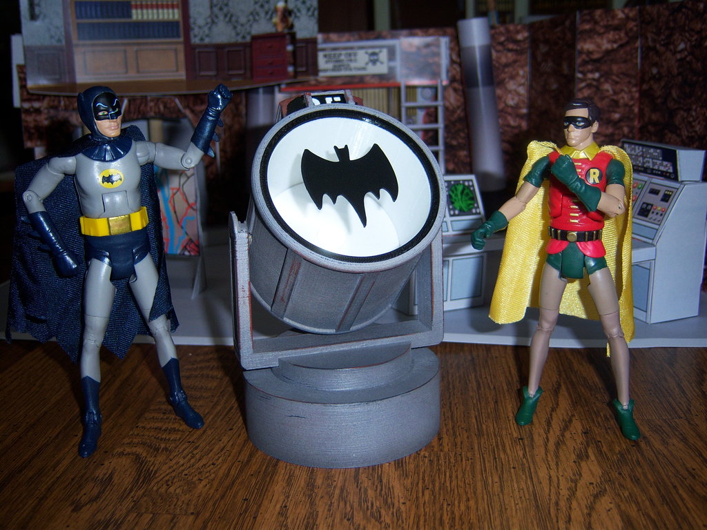 Custom Batsignal | Weird Fantastic Toy Adventures
