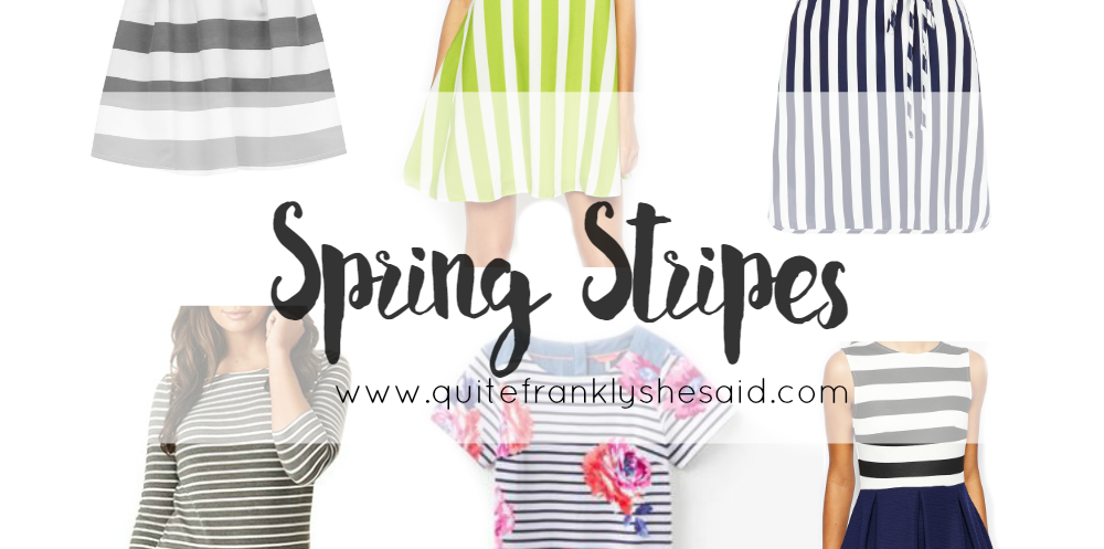 Mama Style: Spring Stripes | Quite Frankly She Said