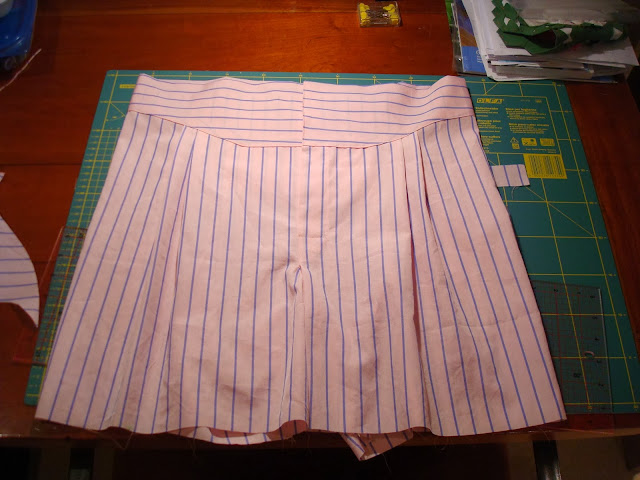 Oil and Thread: Simplicity 1960: French Back Boxer Shorts - Pt I