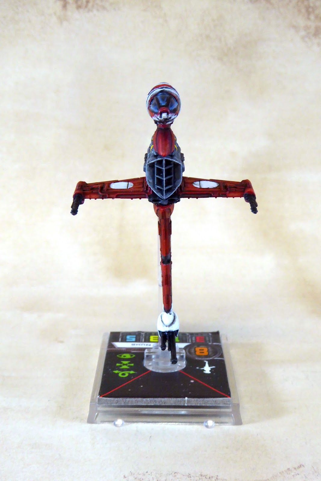 Old School Gaming: X-wing: B-wing "Blade Wing" Repaint