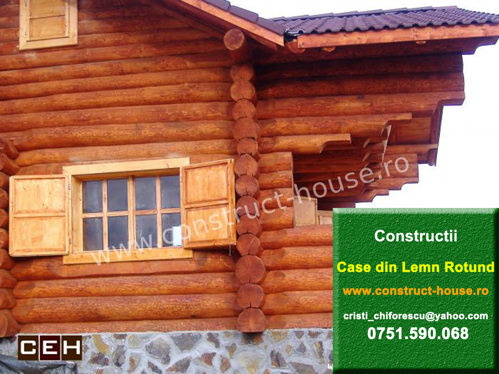 Case din Lemn Rotund | Constructii si Design de Case din Lemn Rotund in ...