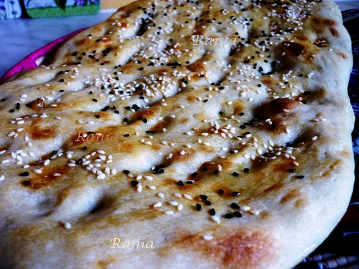 Rania @ Work with sugar'n spice: Turkish Naan (Türkisches Fladenbrot)