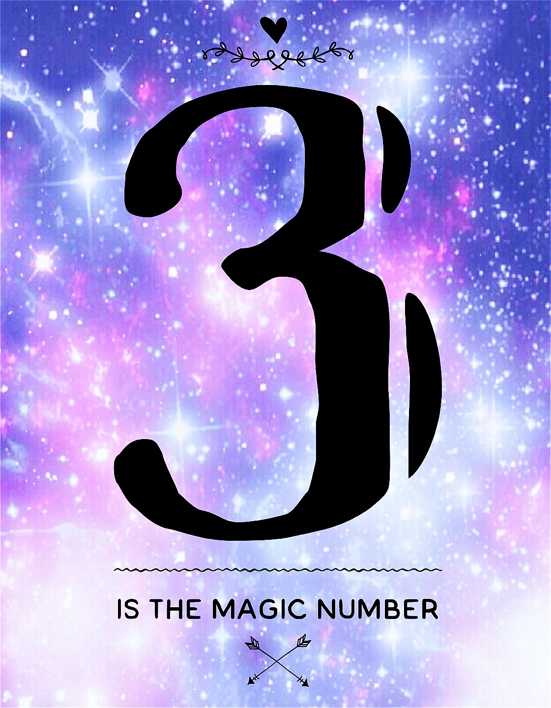 3, is the magic number...