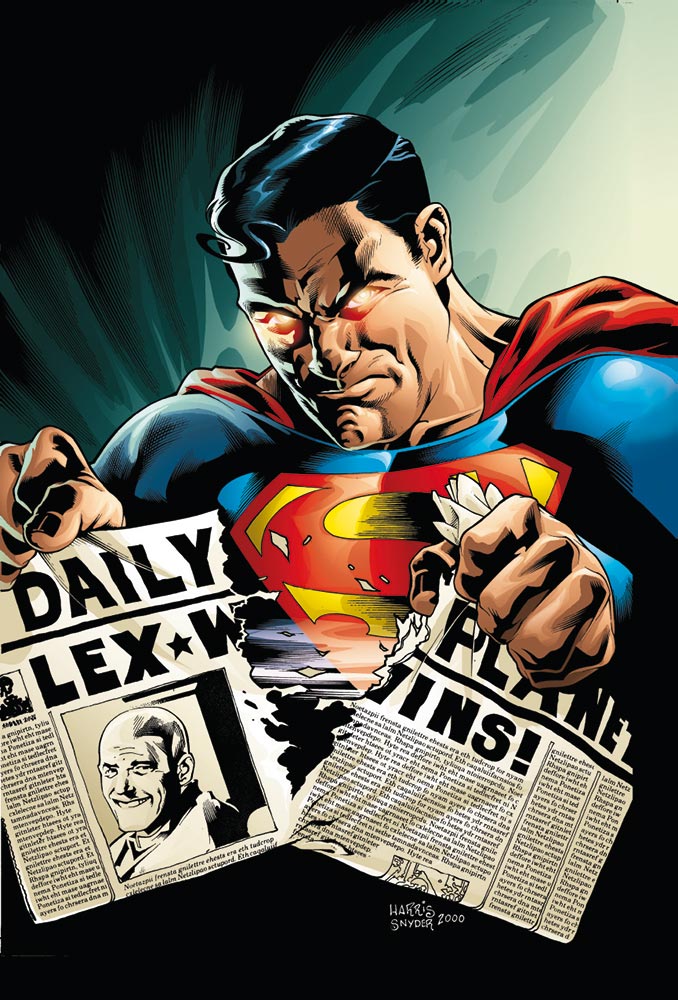 Président Lex Luthor - Bulles et Onomatopées