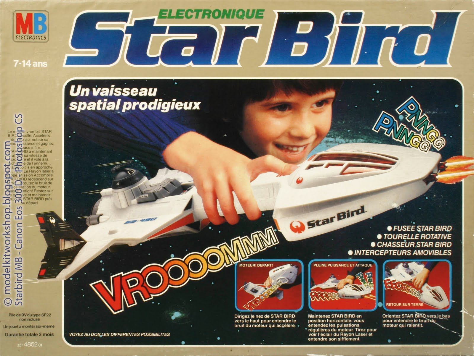 MODELKIT WORKSHOP: Starbird Spaceship : MB
