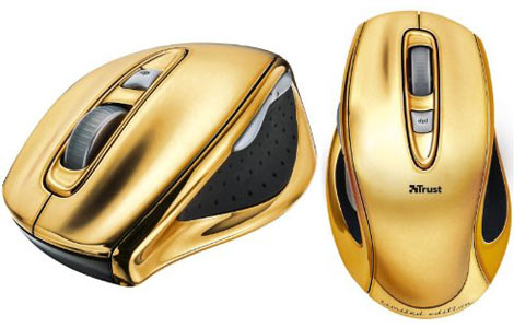 gold item photo: gold computer mouse pictures
