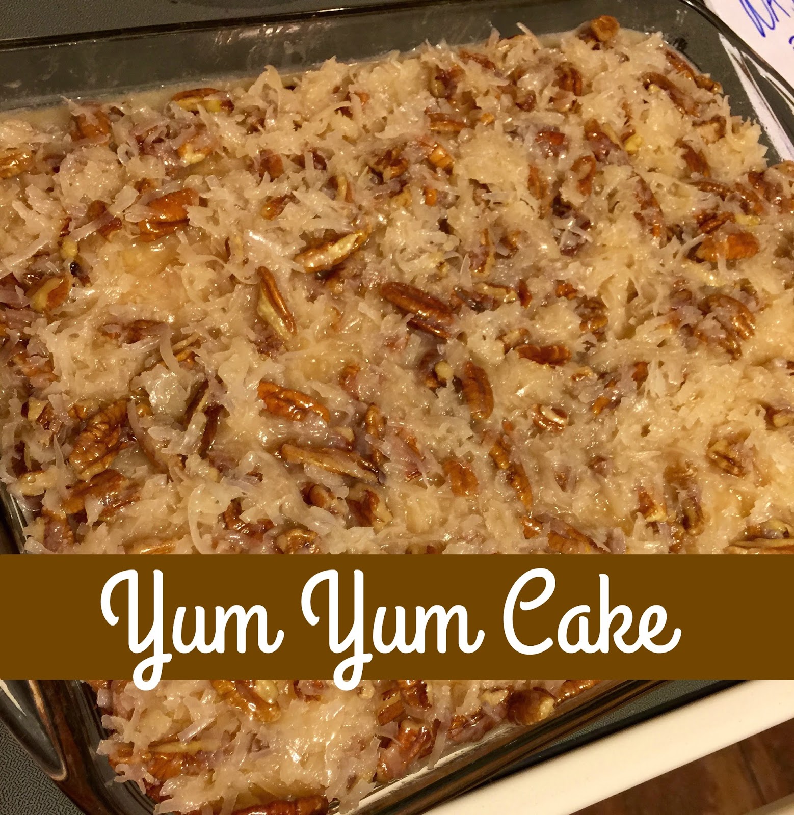 If The Creek Don't Rise: Yum Yum Cake!!