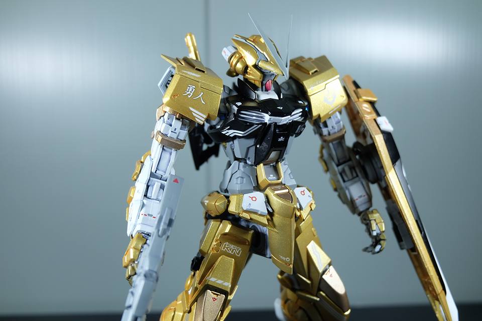 Custom Build: MG 1/100 "Prototype Akatsuki" Gundam Astray Gold Frame