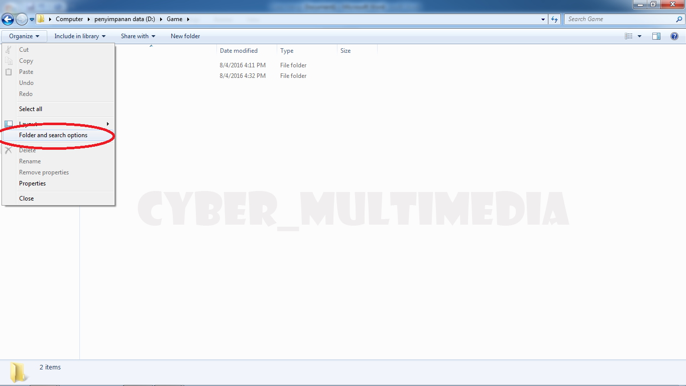 Cara Membuka File Yang Tersembunyi - Multimedia Computer