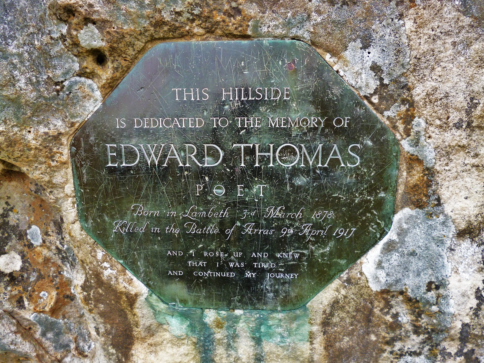 Dr Tony Shaw: Edward Thomas in Steep, Hampshire
