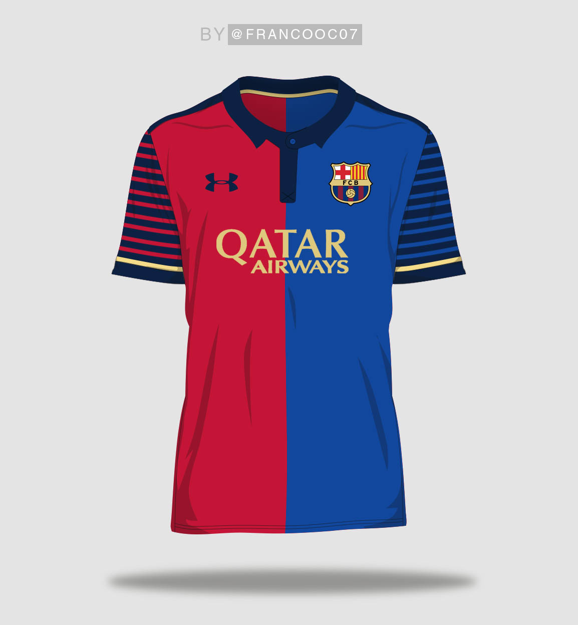 Under Armour FC Barcelona Kit by Franco - Footy Headlines