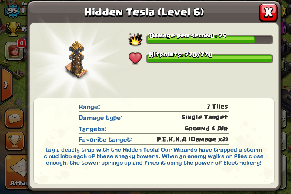 Hidden Tesla ~ Clash of Clans Tactics