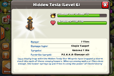Hidden Tesla ~ Clash of Clans Tactics