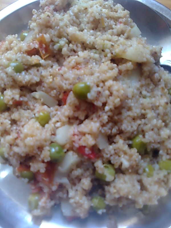 Fast Indian Recipes: Vegetable Dalia