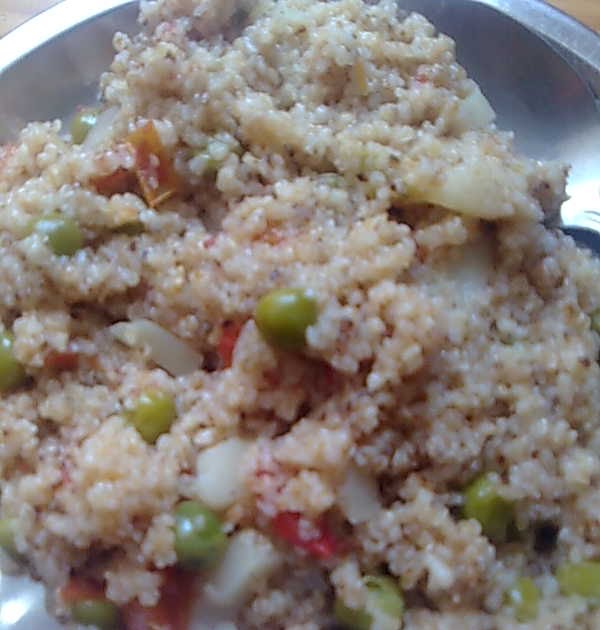 Fast Indian Recipes: Vegetable Dalia
