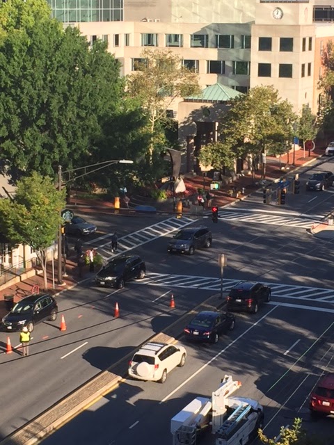 Robert Dyer @ Bethesda Row: Double lane closure wreaks havoc on ...