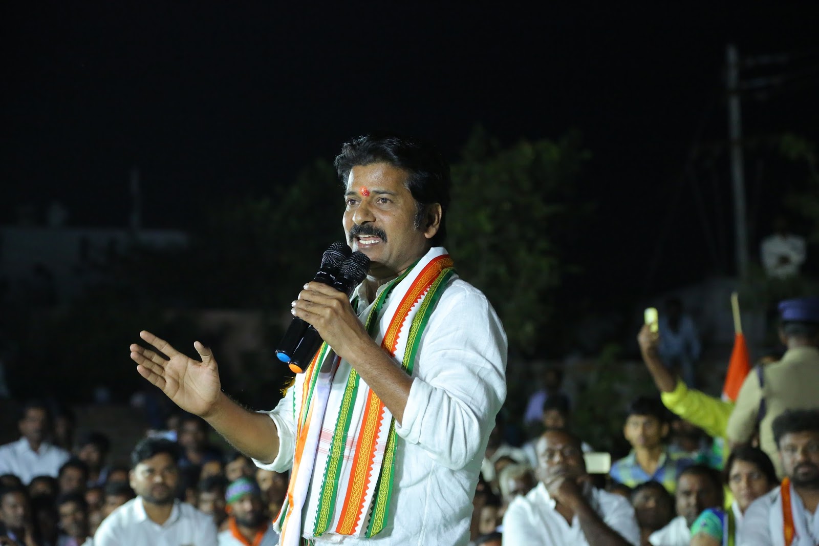 Revanth Reddy Images With Congress