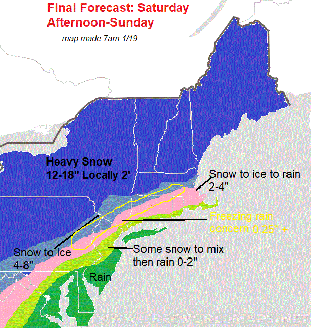 Weather Willy's Weather: 730 am Update: Final Forecast, Made Some Changes