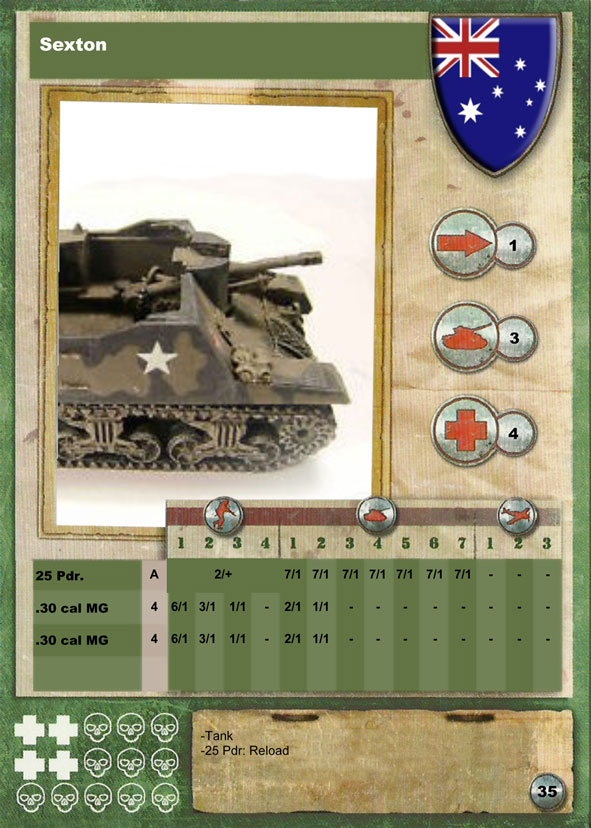 The War Continues: Dust: Cards