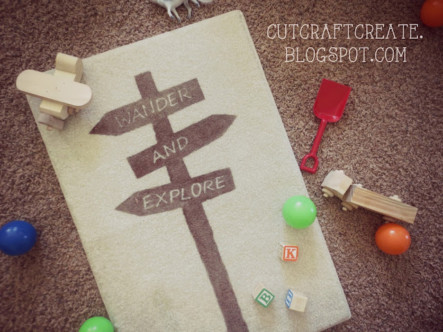 Cut, Craft, Create: DIY carpet sample rug (with step-by-step tutorial)