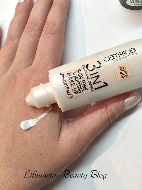 Catrice 3 in 1 Skin Tone Adapting make up kreminė pudra | Lithuanian ...