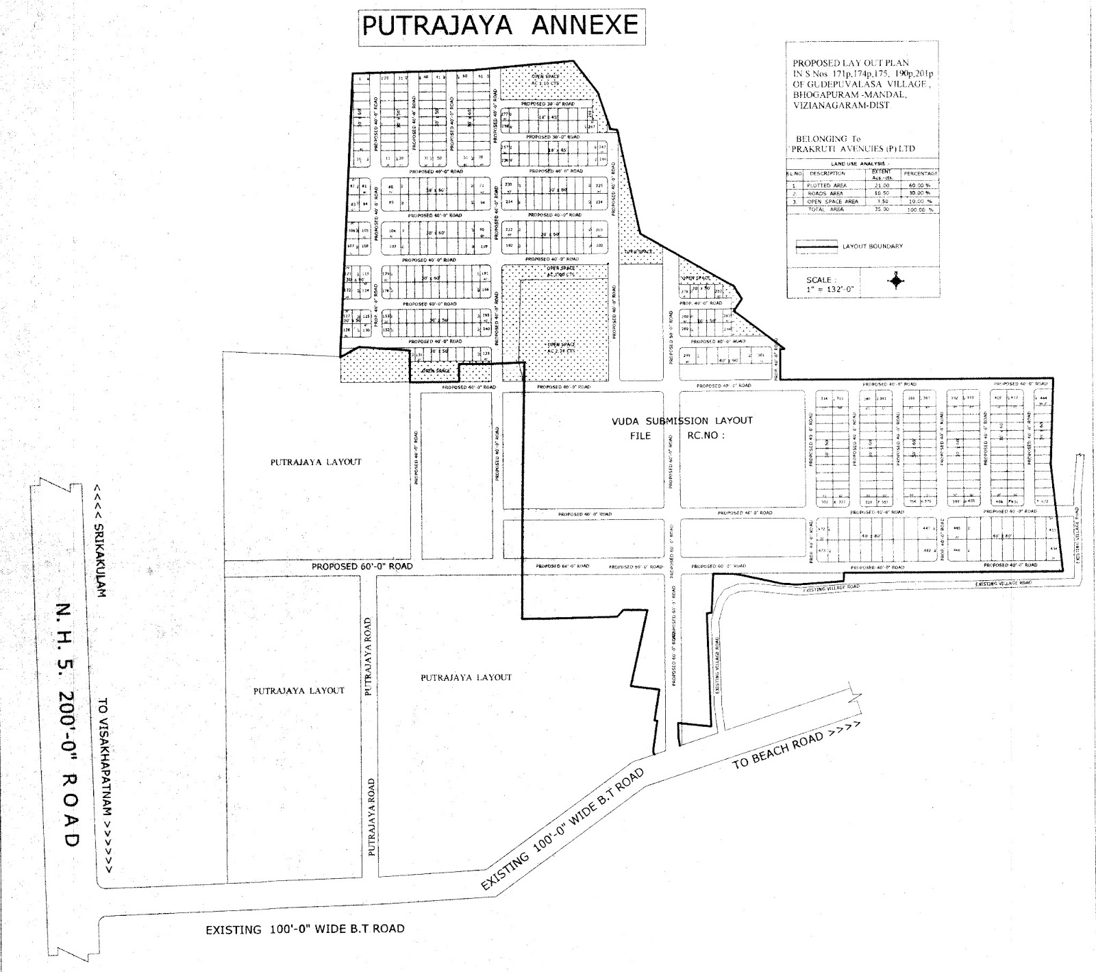 VENTURE "PUTRAJAYA ANNEX' @ BHOGA PURAM IN VISAKHAPATNAM | PRAKRUTI ...