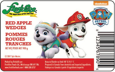 NickALive!: Freshline Foods Adds "PAW Patrol" To Healthy Snacks