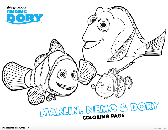 Woven by Words: Fun Finding Dory Activity Sheets