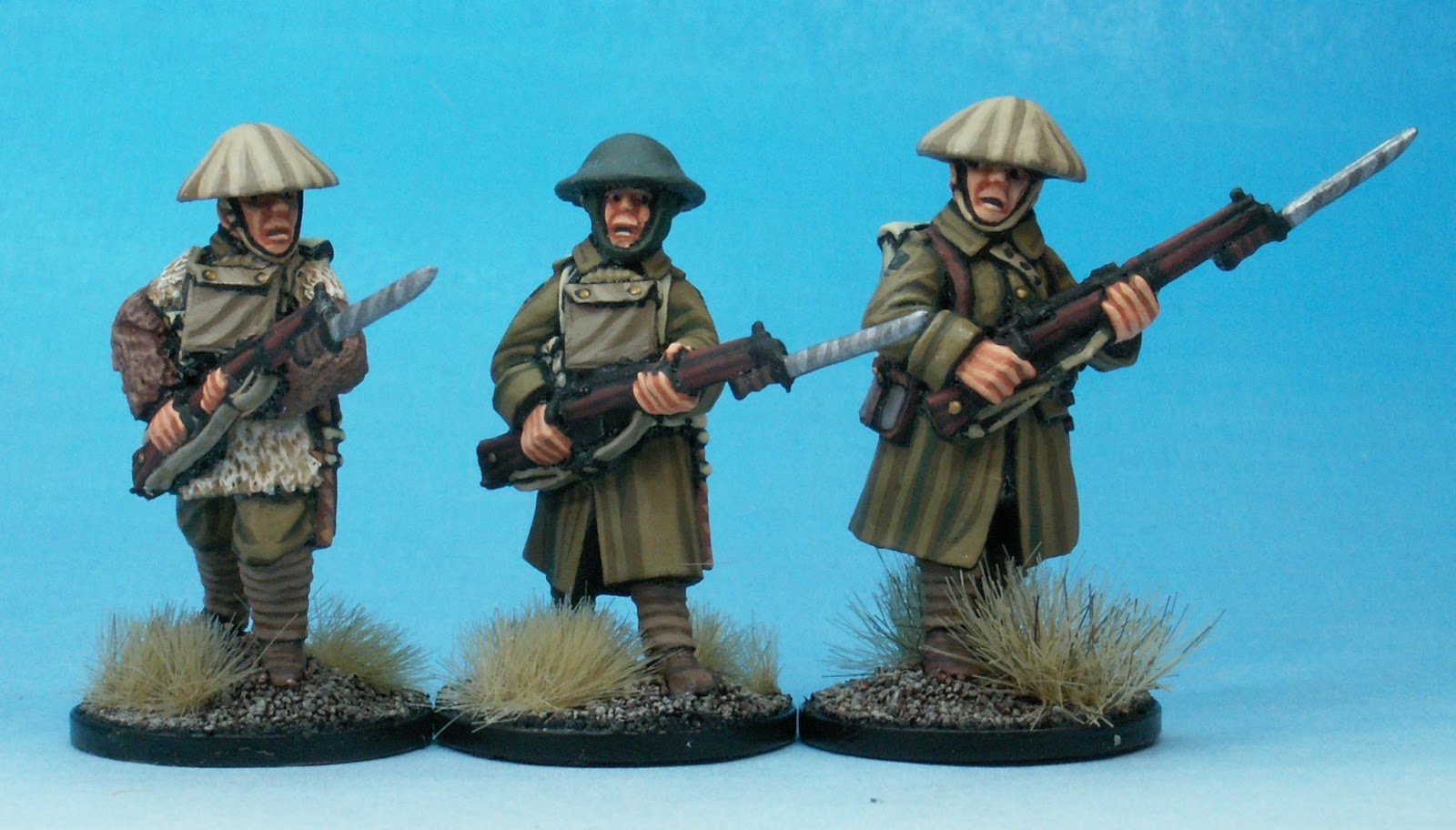 Over Open Sights: Great War Miniatures British Infantry in Cold Weather ...