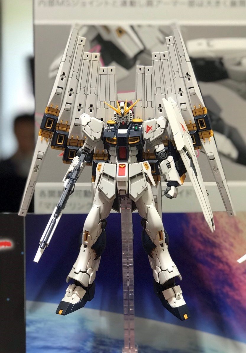 RG 1/144 Double Fin Funnel Extension for nu Gundam Exhibited at 58th ...