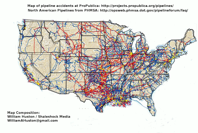 BillHustonBlog: Maps of US gas transmission pipelines and accidents