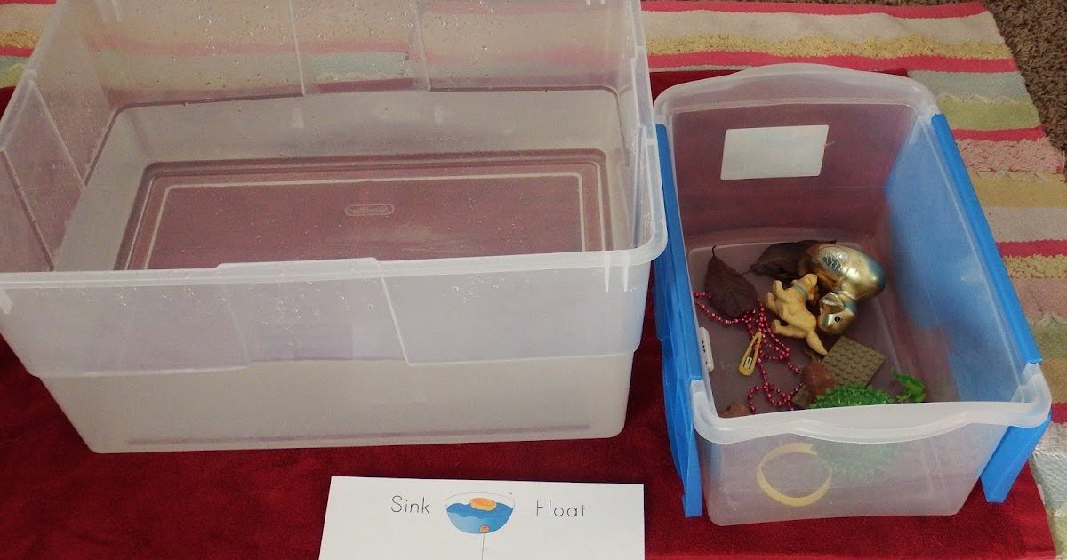 Chipman's Corner Preschool: Sink or Float Center