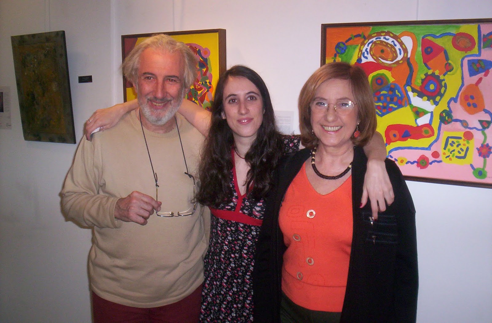 INUSKA APFELBAUM FANS: La Artista Inés María Nigro con su padre el ...