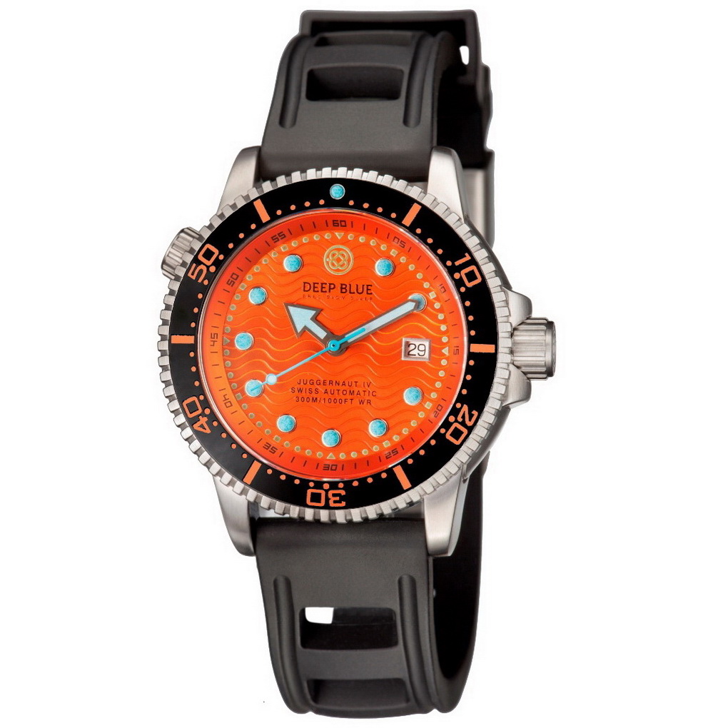 OceanicTime: DEEP BLUE Watches JUGGERNAUT IV