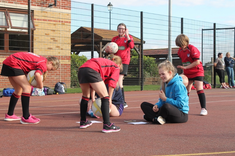 PE at Marston: Netball Skills and Development training