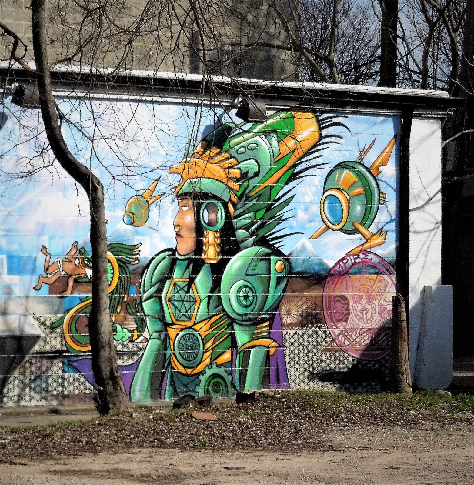 Houston in Pics: Indigenous Mexican street art