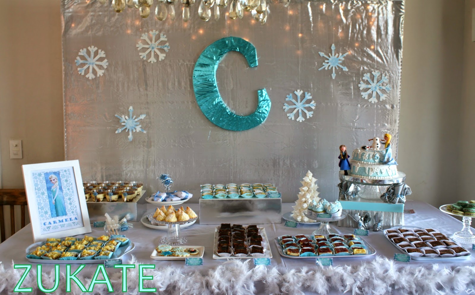 FIESTA DE FROZEN PARA CARMELA | ZUKATE