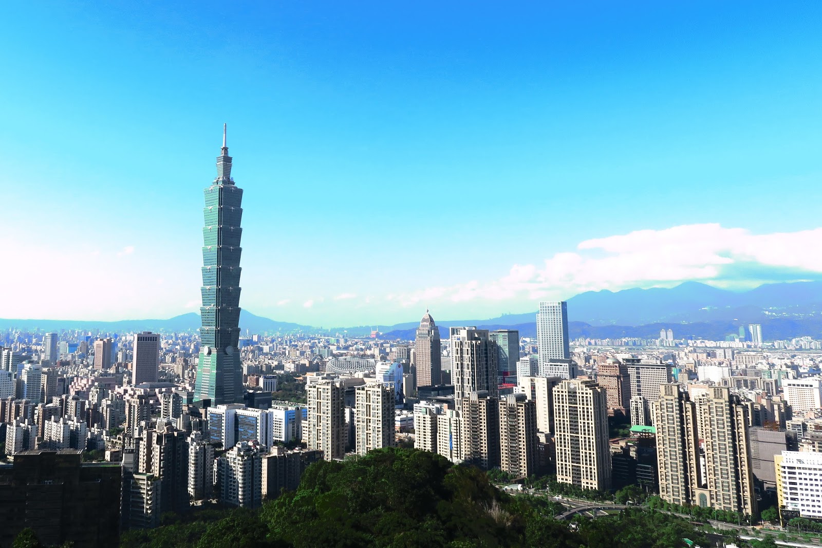 Taiwan Travels & Adventures: Taipei - Sloní hora 象山