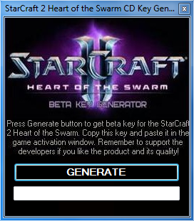Starcraft 2 heart of the swarm Key Generator | GamesExtensions