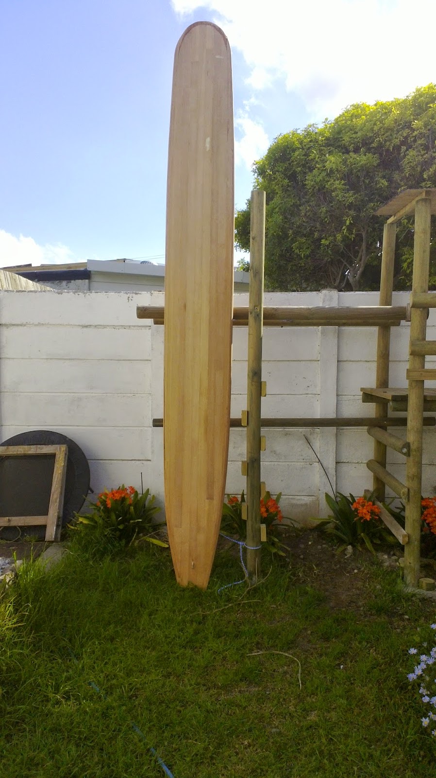 evenflow surfboards: Olo surfboard build