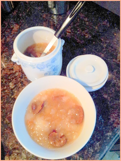Little Bellevue Kitchen: Double Boiled Hashima Dessert (炖雪蛤)