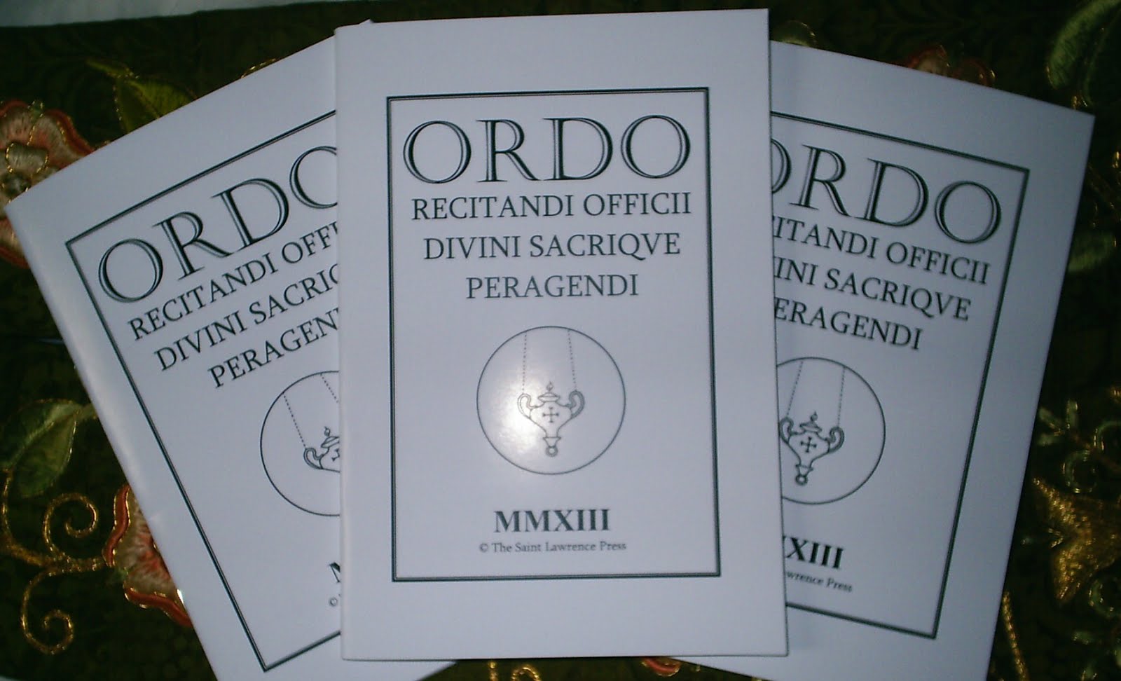 The Saint Lawrence Press Blog: November 2012