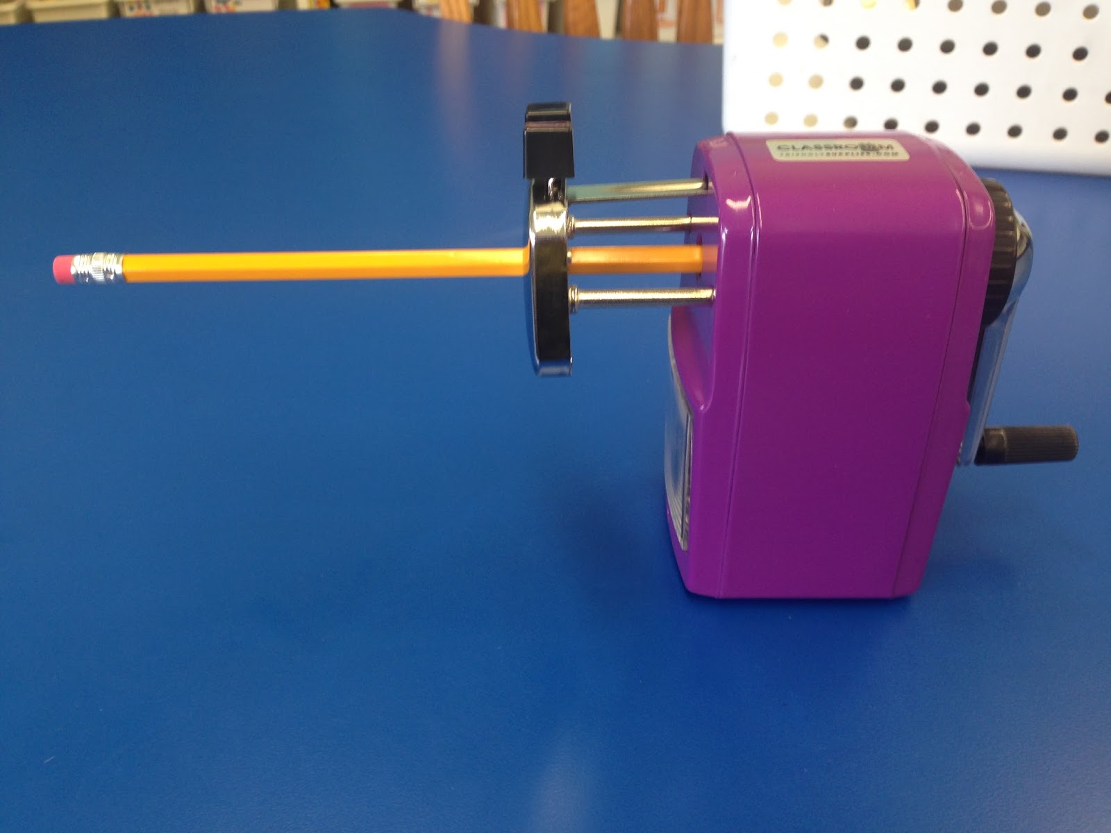 Hunter's Tales from Teaching : The Best Pencil Sharpener is PURPLE!