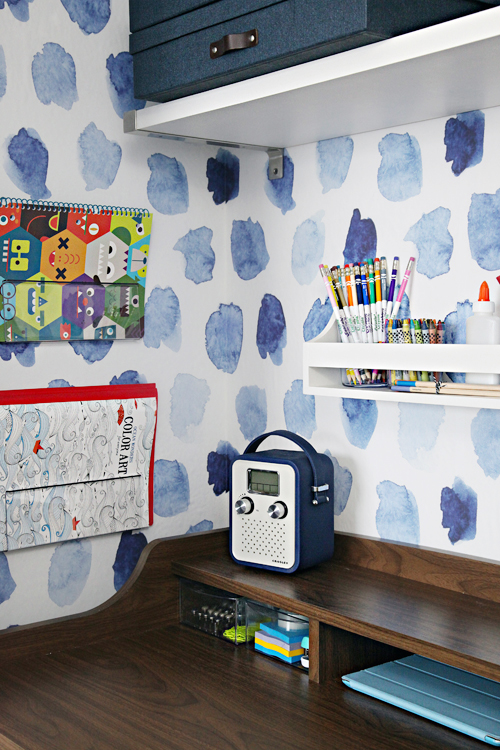 IHeart Organizing: Back to School: A Creative Workspace for our Boy!